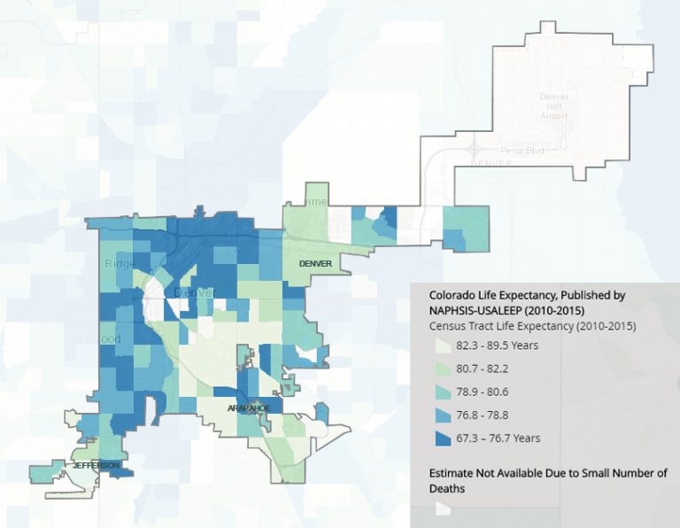 What is Health? When Zip Codes Determine Life Expectancy - Denver ...